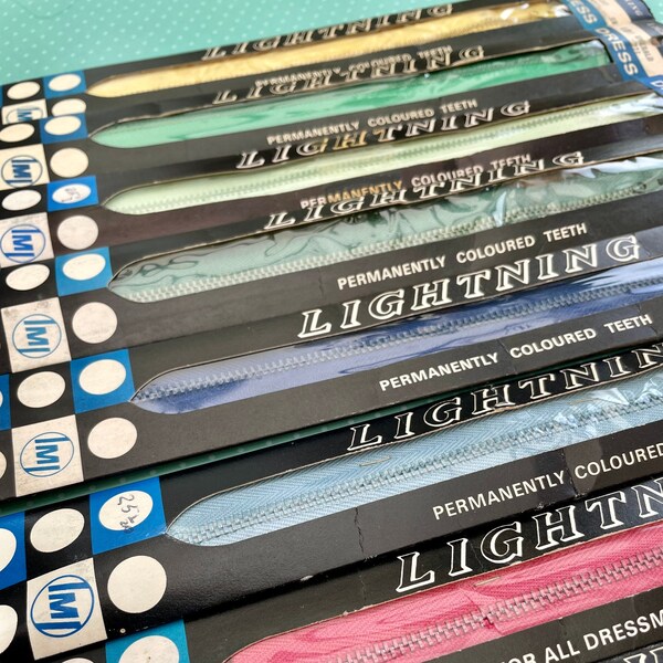 Lightning Zipper - Etsy