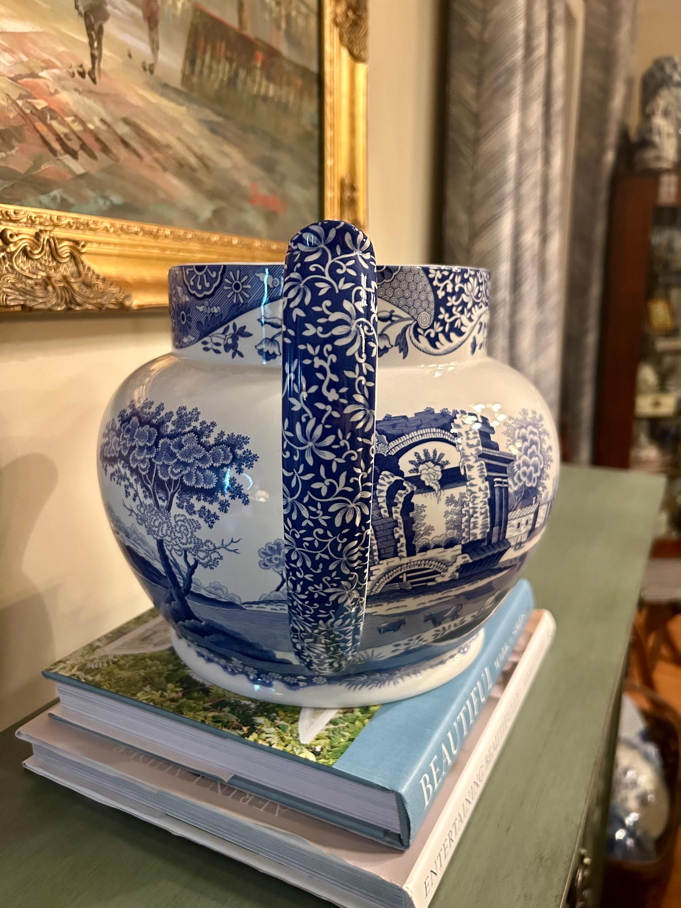 Spode Blue Italian 240 Oz Dutch Jug - Etsy