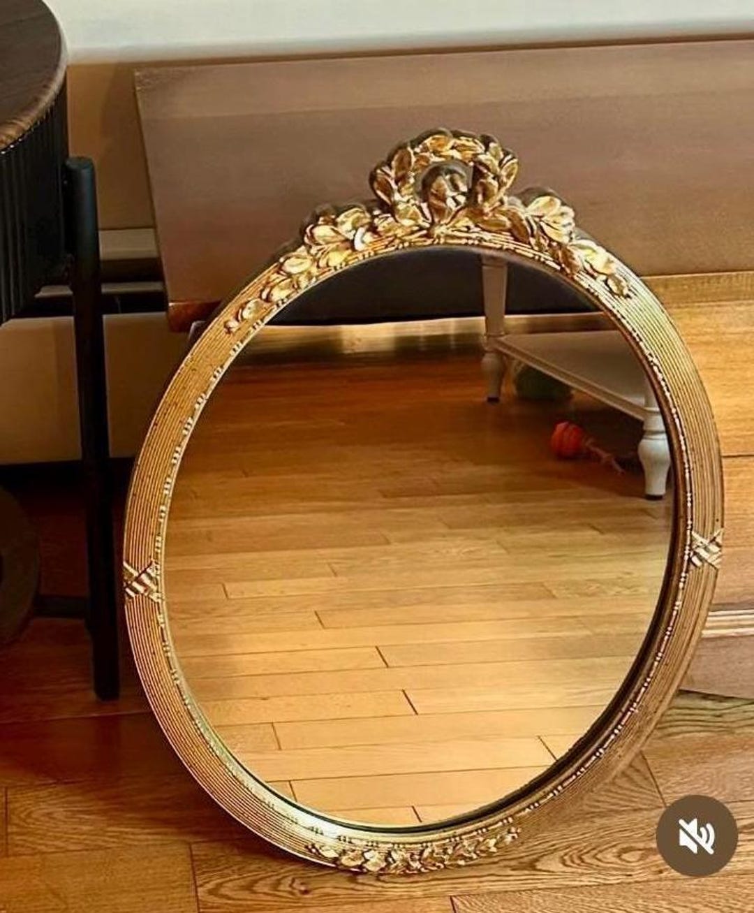 Carolina Mirror Company Gold Wall Mirror - Etsy