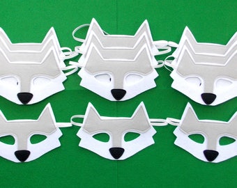 Kids wolf mask | Etsy