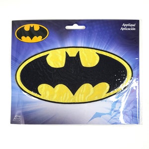 Batman Iron on Applique - Batman Emblem - DC Comics - Batman Cape ...