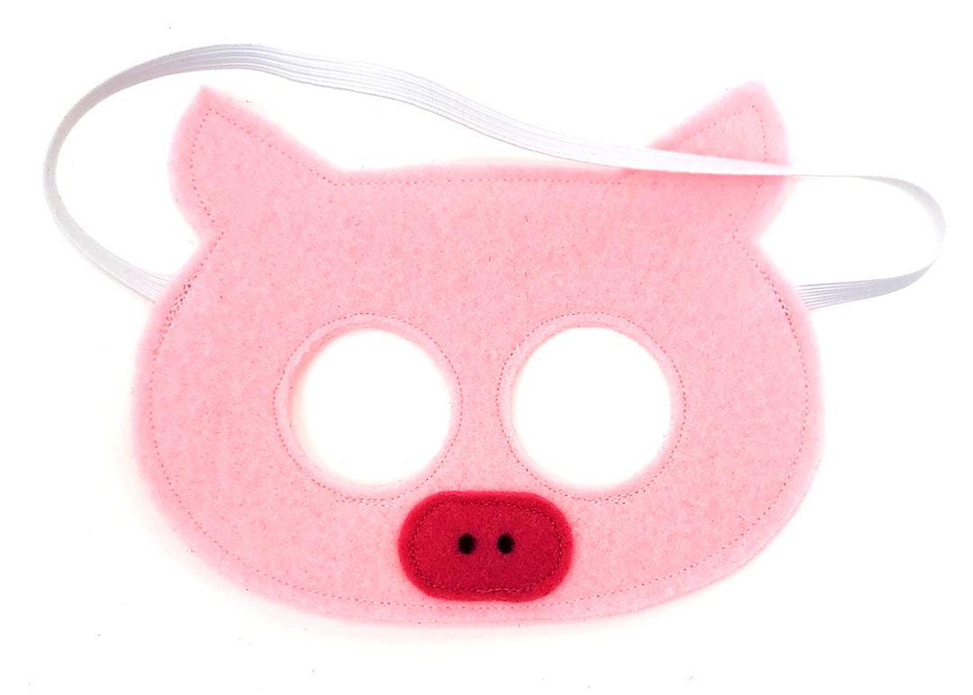 Pig Mask - Kid's Mask - Etsy