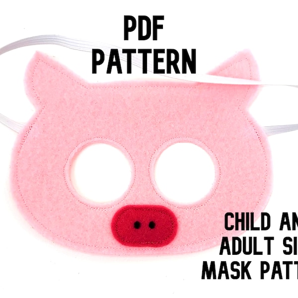 Pig Mask - Etsy
