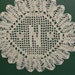 Custom Handmade Crocheted Name Doilies Gift Name Doily Personalized ...