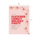 Red Christmas Lights Holiday Party Invite | Editable Template (digital ...