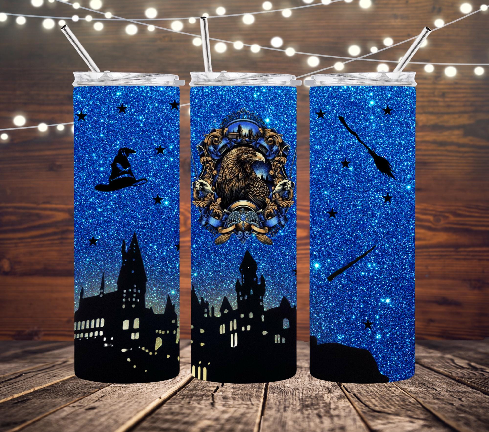 Ravenclaw, HP, 20oz Skinny Tumbler Digital Design - Etsy