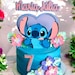 Personalized Stitch Cake Topper - Birthday Party Decor - Etsy