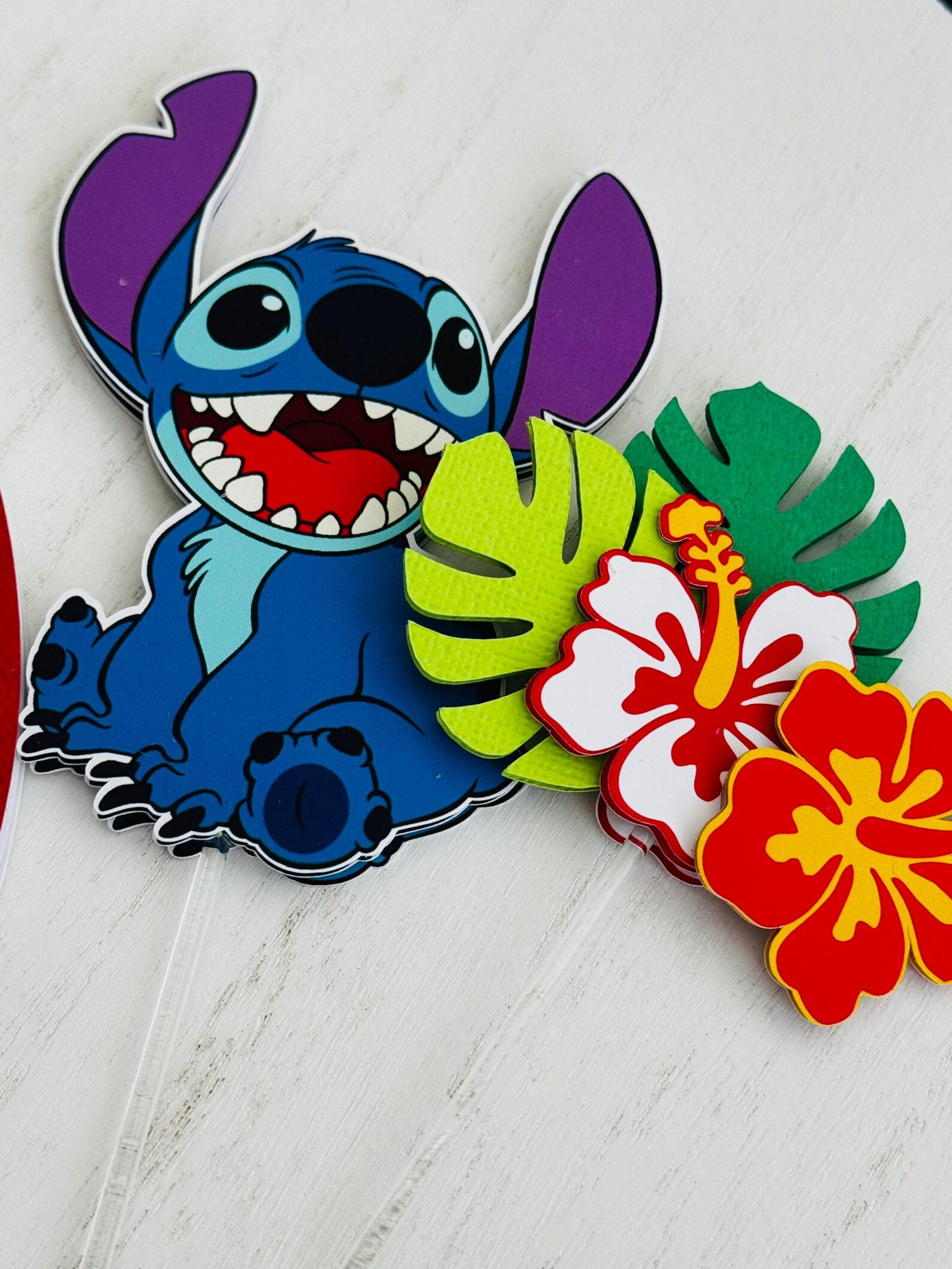 Personalized Stitch Cake Topper – Birthday Party Decoration - Etsy