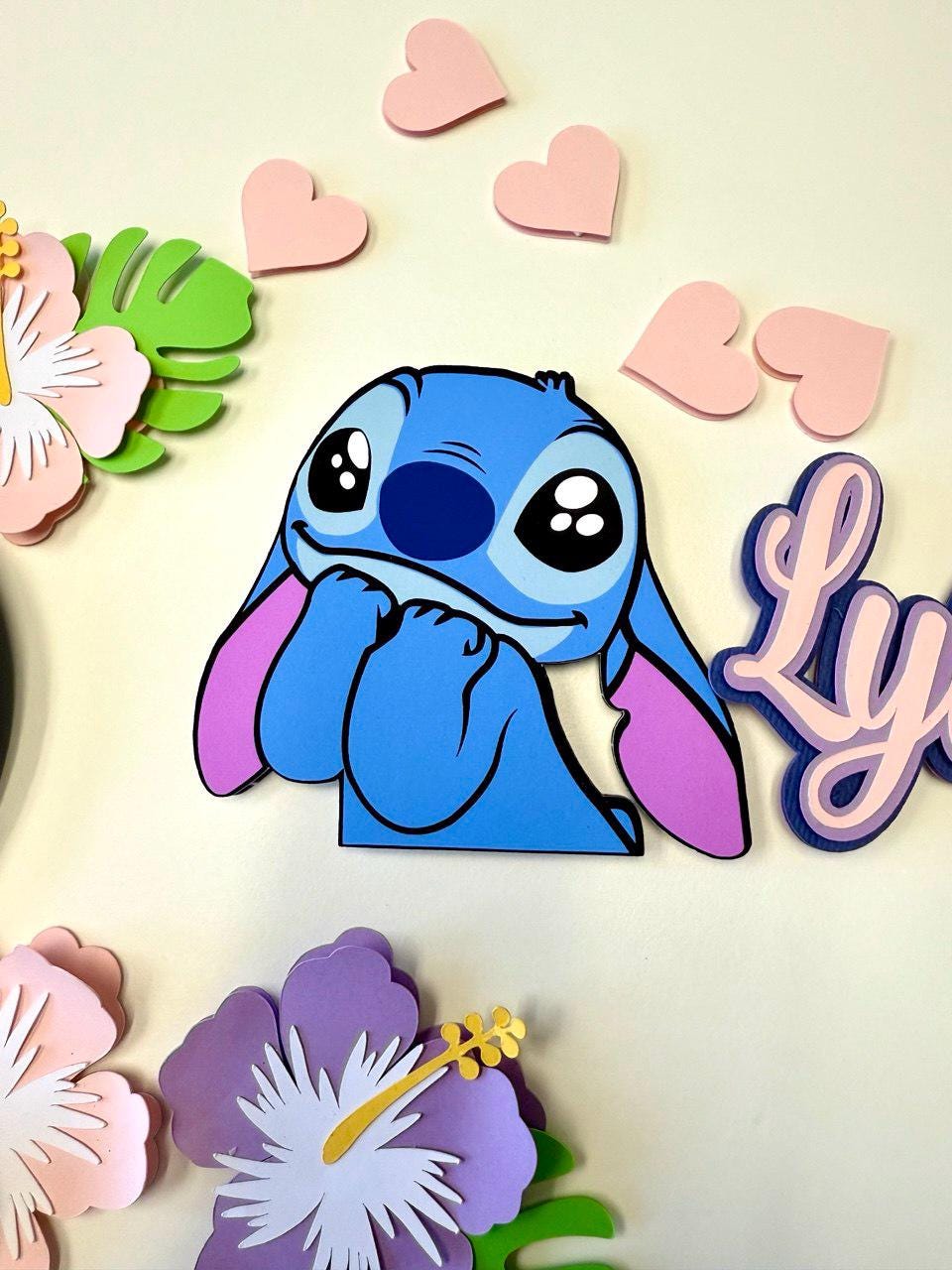 Personalized Stitch Cake Topper - Birthday Party Decor - Etsy