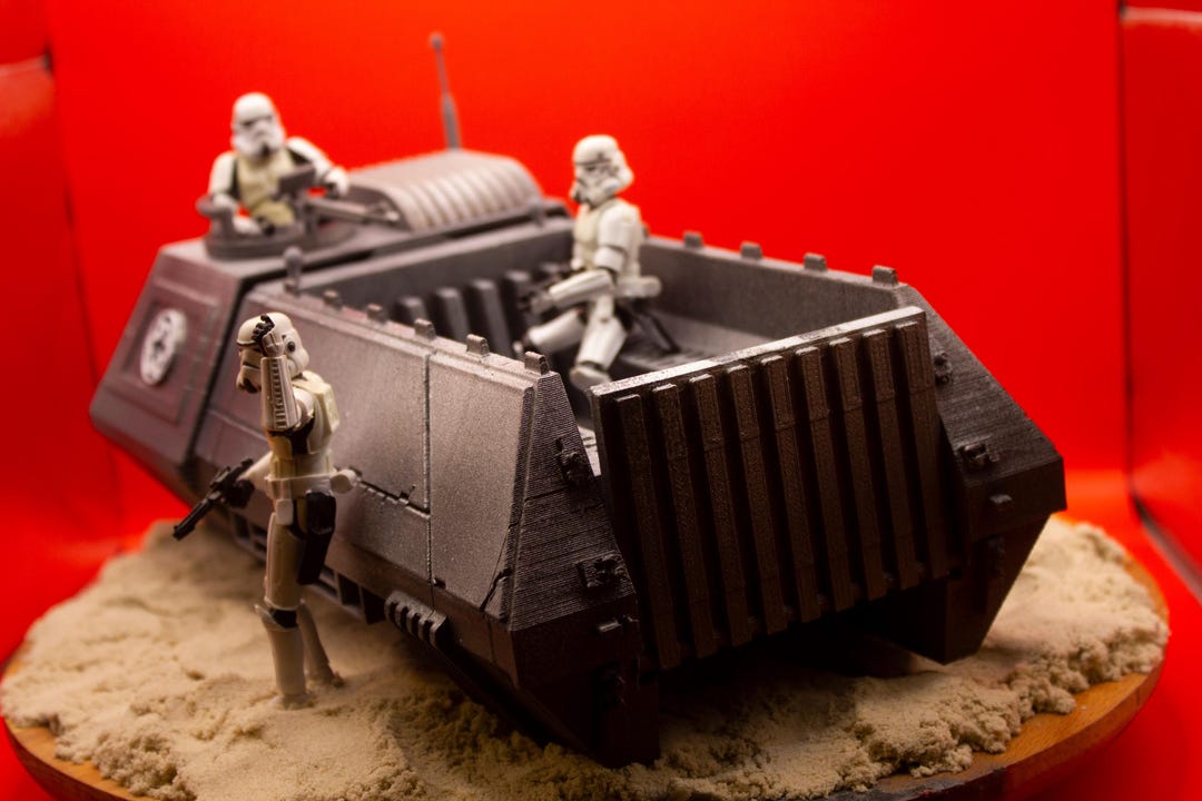 Kenobi Stormtrooper Transport 3.75 1:18 Scale - Etsy