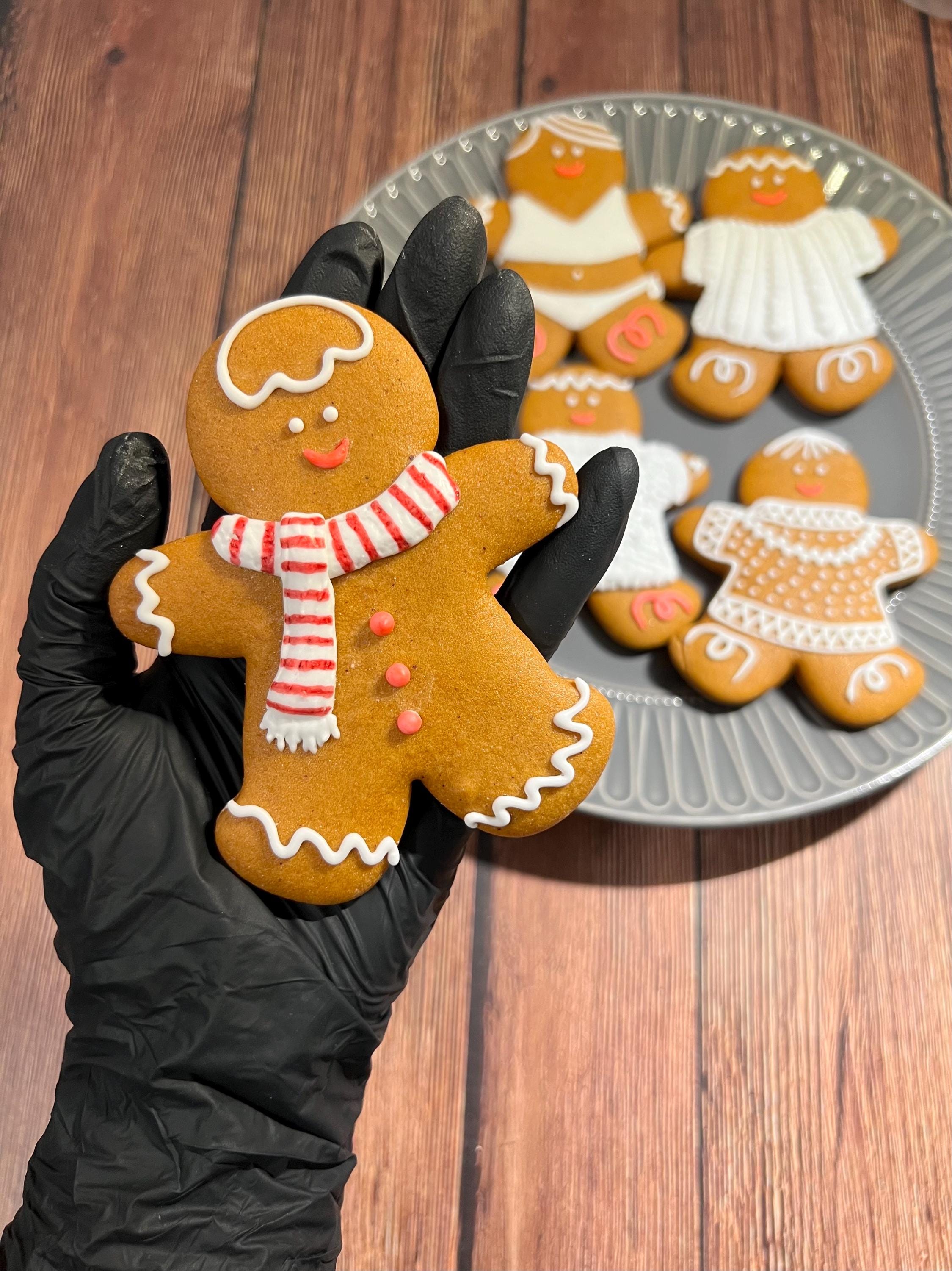 Gingerbread Family Cookies - Etsy