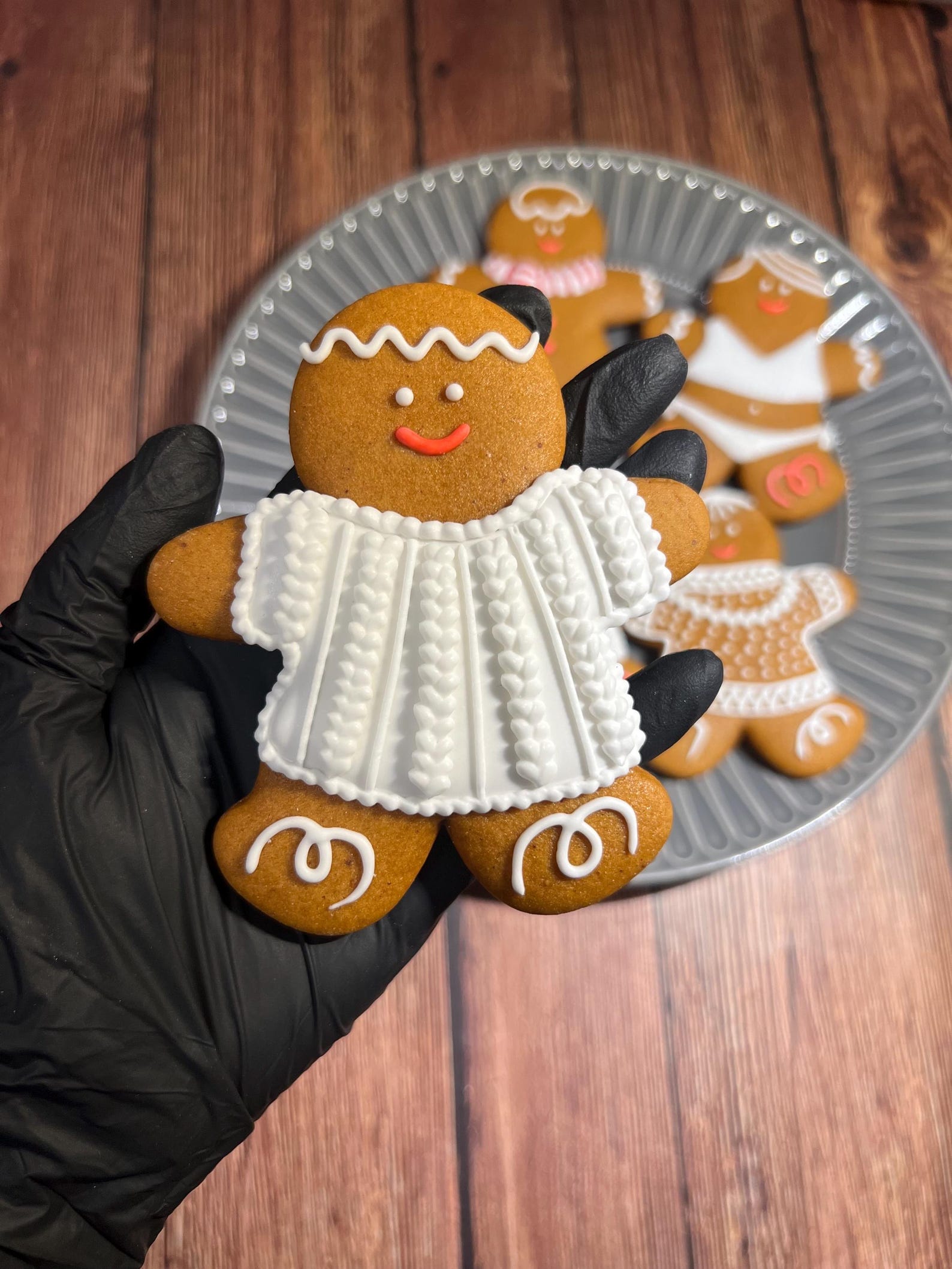 Gingerbread Family Cookies - Etsy
