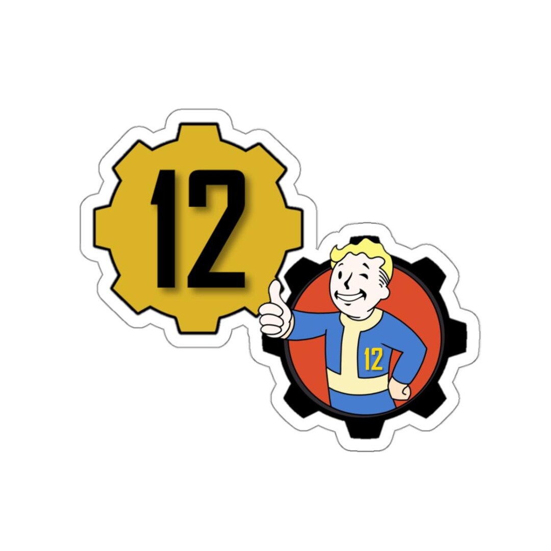 Fallout Party Sticker Bundle, Customizable Celebration Stickers ...