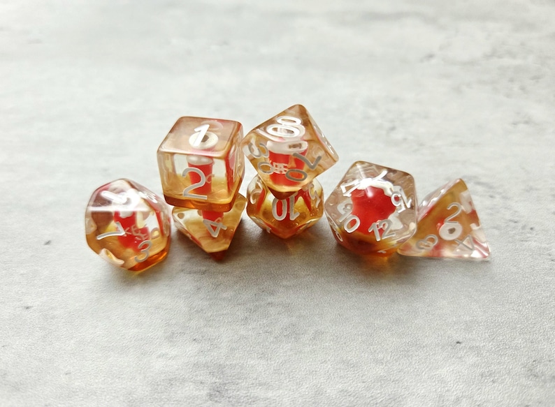 Unhappy Meal Box Hamburger Fries Coke Burger Dice Set D&D Dice DND - Etsy