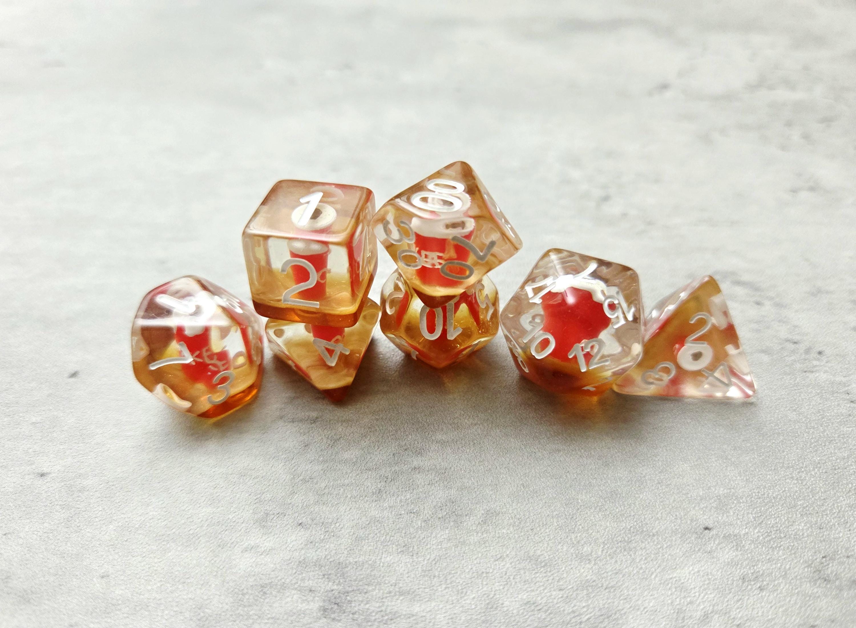 Unhappy Meal Box Hamburger Fries Coke Burger Dice Set D&D Dice DND - Etsy