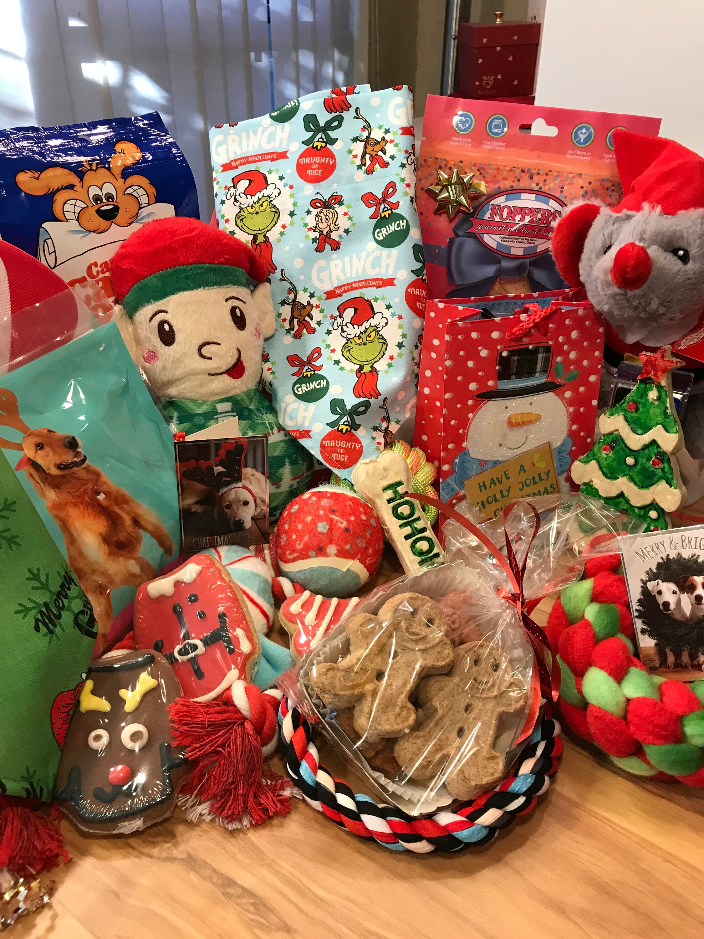 Christmas Dog Gift Box - Etsy