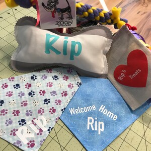 Personalized New Puppy Gift Box New Dog Gift Basket Gift Personalize ...