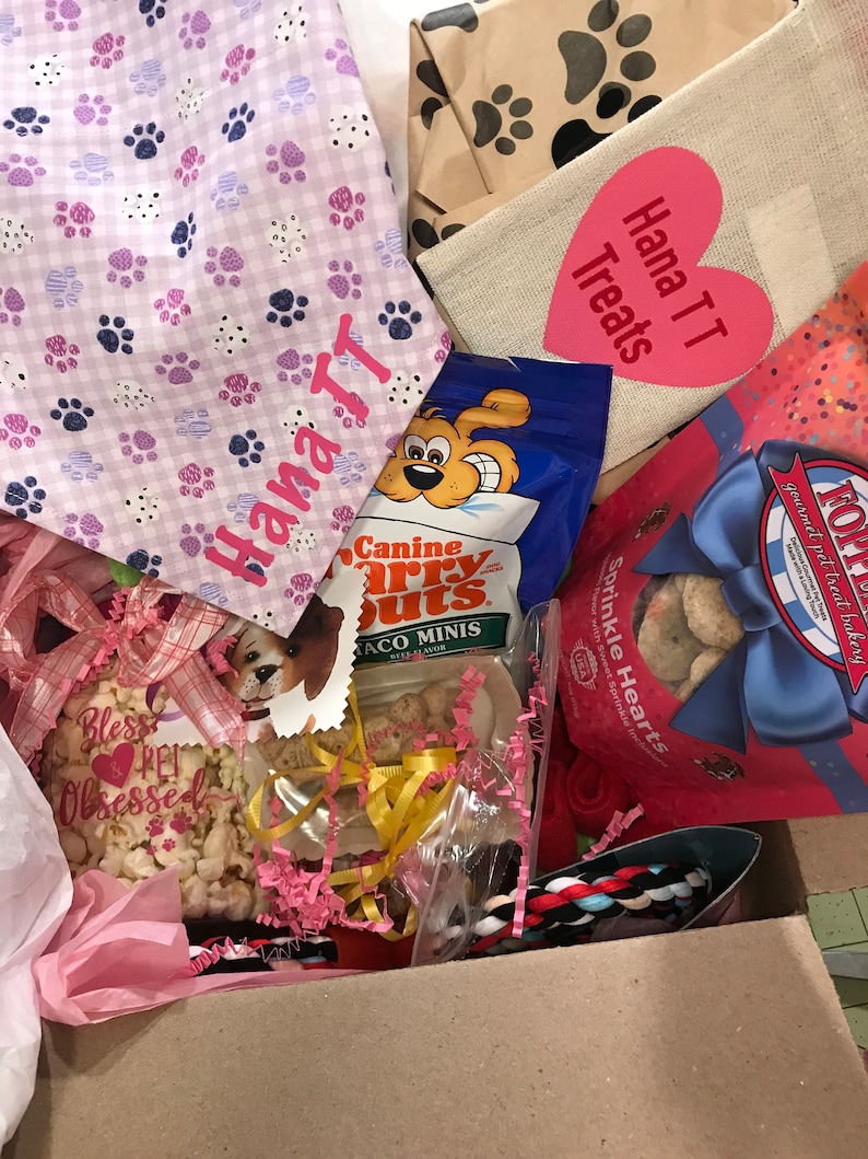 Personalized Sick Dog Gift Box Dog Get Well Basket Dog Care - Etsy