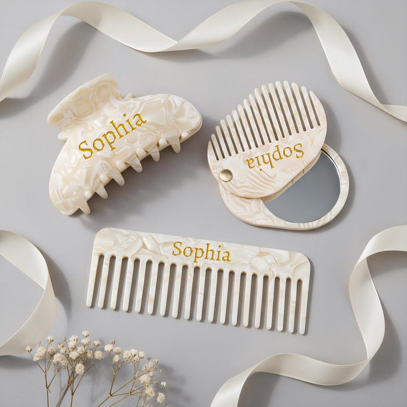 Custom Comb With Mirror - Etsy