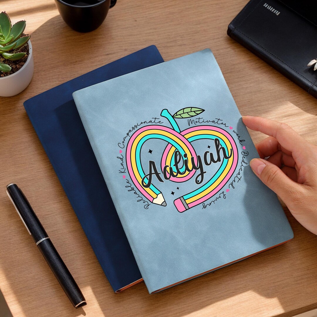 Custom Teacher Journal, A New Teacher Gift, Book for Teacher ...