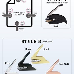 Custom Embosser Best Gift for Book Lover Metal Plate, Clear Embossing ...