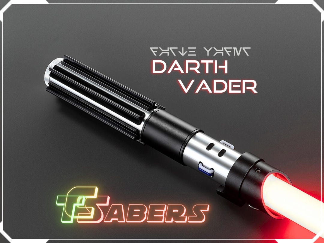 Darth Vader's Lightsaber Neopixel or RGB, Metal Hilt W/ Custom Blade ...