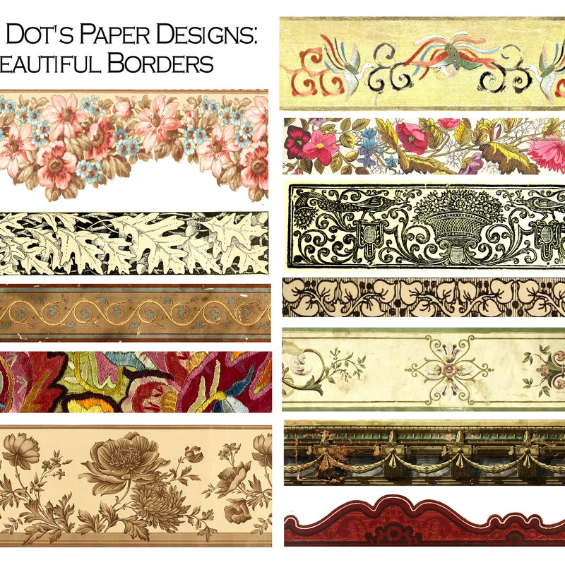 Border Wallpaper Art Deco - Etsy