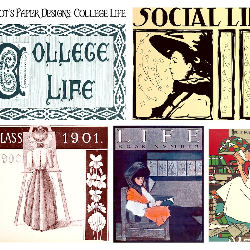 College Scrapbook - Etsy