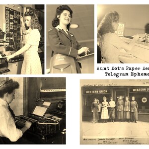 Telegram, Telegraph Ephemera 10-page Digital Kit With 2 Surprise Bonus ...