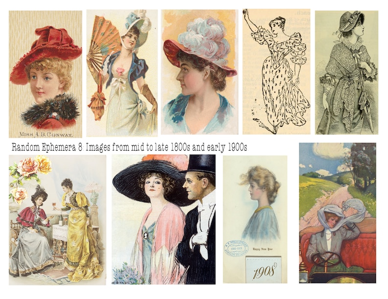 Victorian Advertising, Illustrations: Vintage Ephemera Images (digital ...