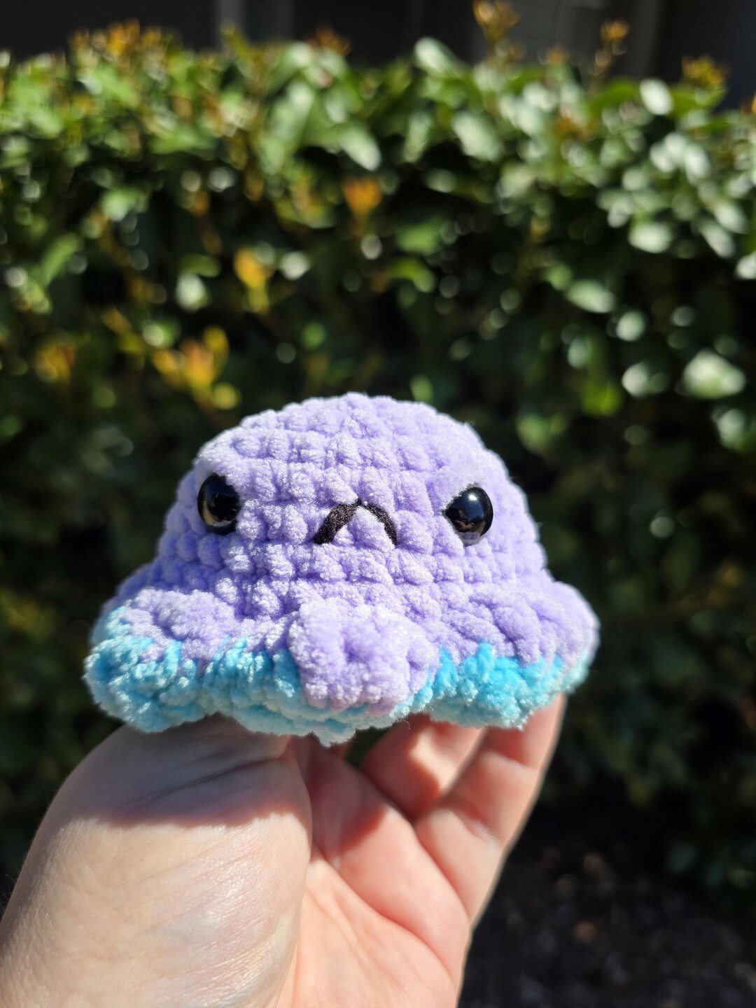 Reversible Emotional Support Octopus Crochet Plushie - Etsy