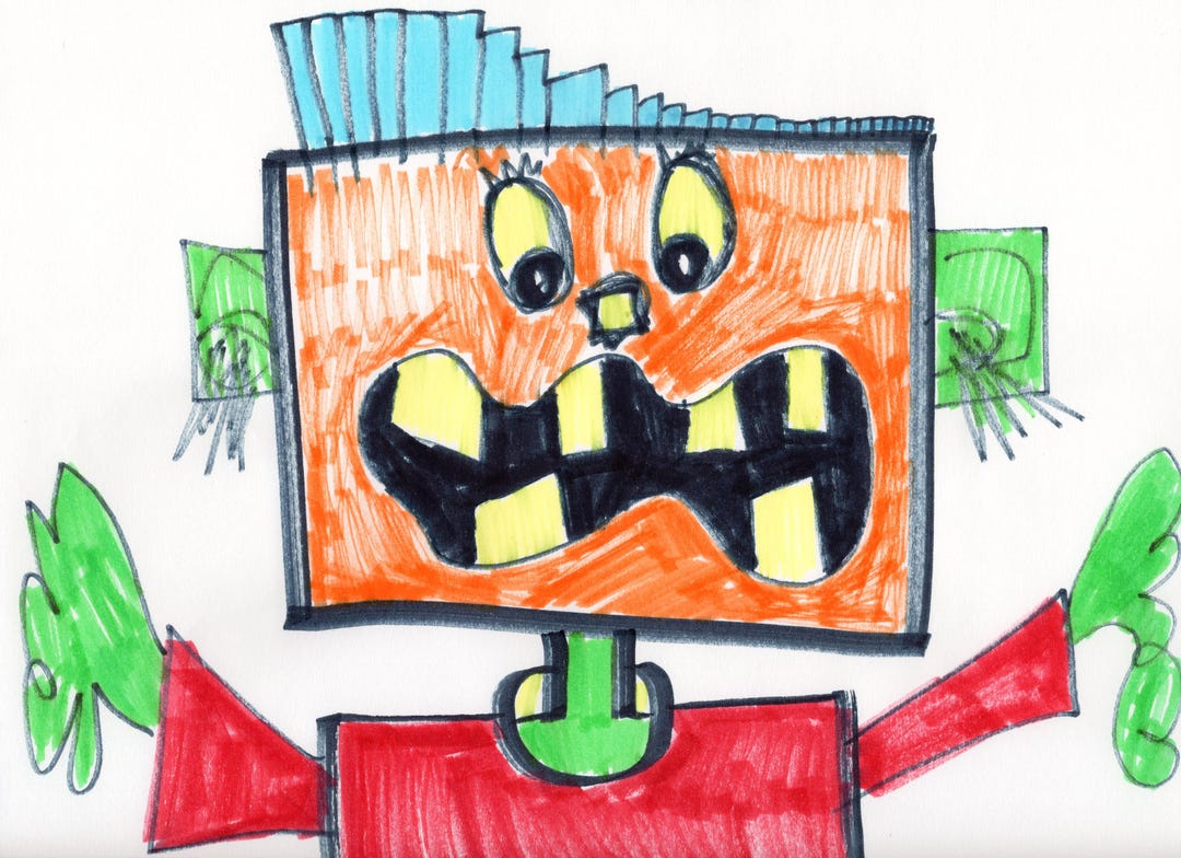 Abstract Art, Cartoon Face, Hand Drawn Artwork, Art Therapy, Marker Art ...