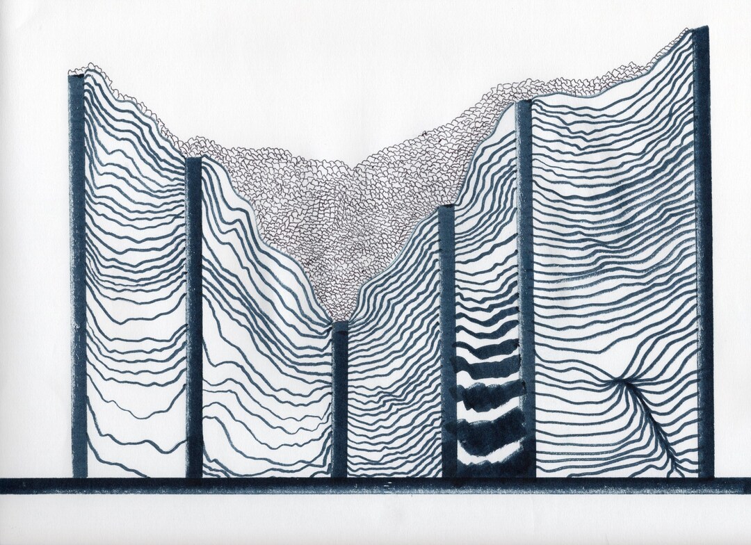 Abstract Art, Line Artwork, Hand Drawn Artwork, Art Therapy, Marker Art ...