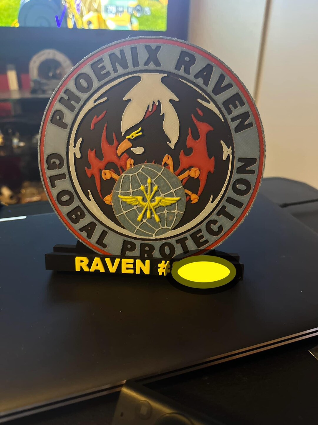 Phoenix RAVEN 3D Printed Cookie With Custom Stand - Etsy