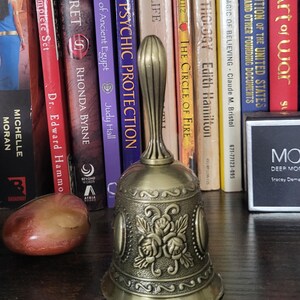 3 Piece Altar Kit - Hand Bell, Tiny Alter Bell, Arabic Style Tongs - Etsy