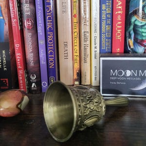 3 Piece Altar Kit - Hand Bell, Tiny Alter Bell, Arabic Style Tongs - Etsy