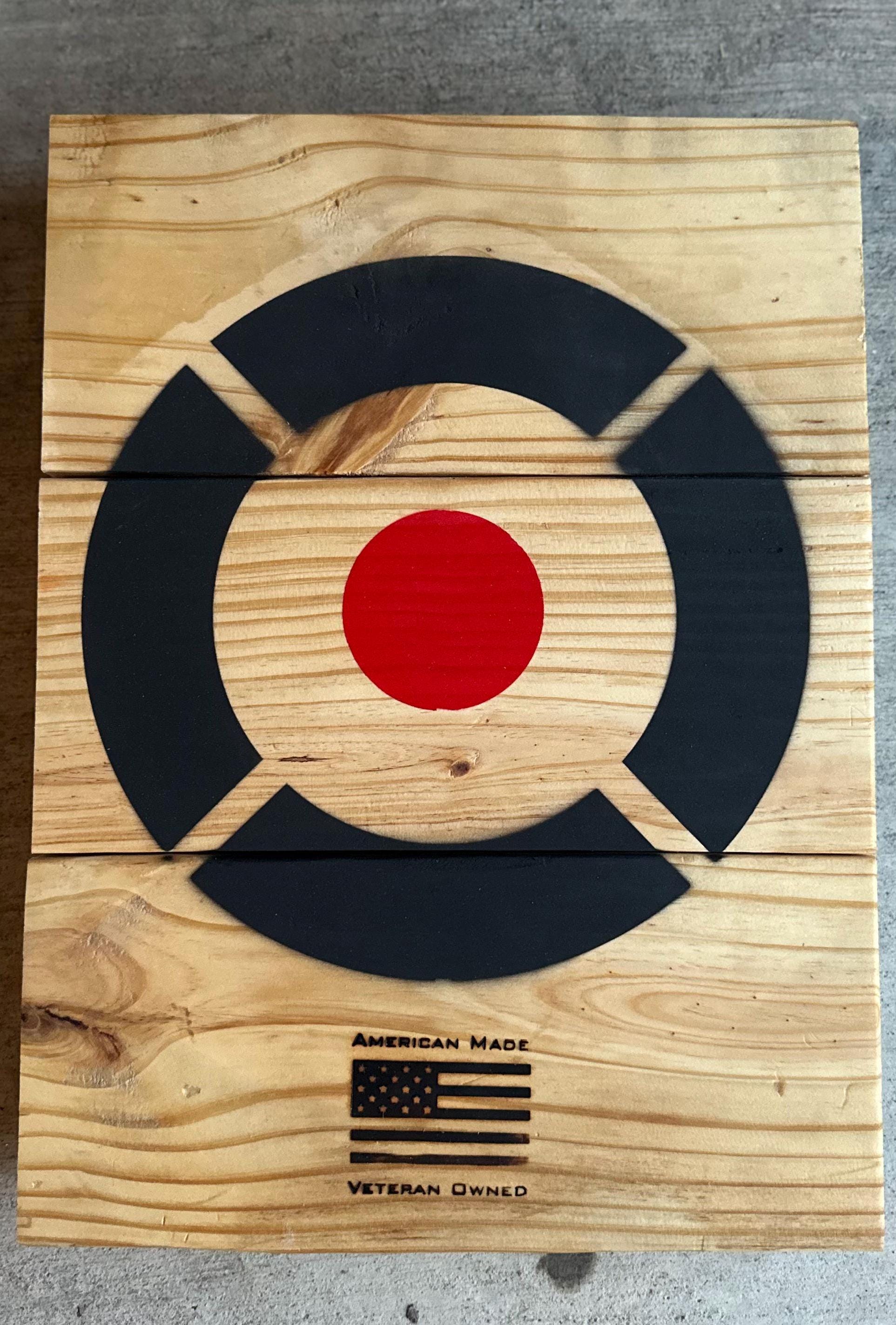 Knife Throwing Board|wooden Target|outdoor Recreation|backyard Fun|bar ...