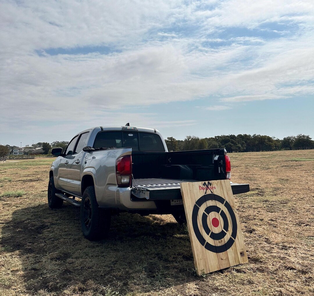 Axe Throwing Board|wooden Target|backyard Fun|outdoor Activity|bar ...