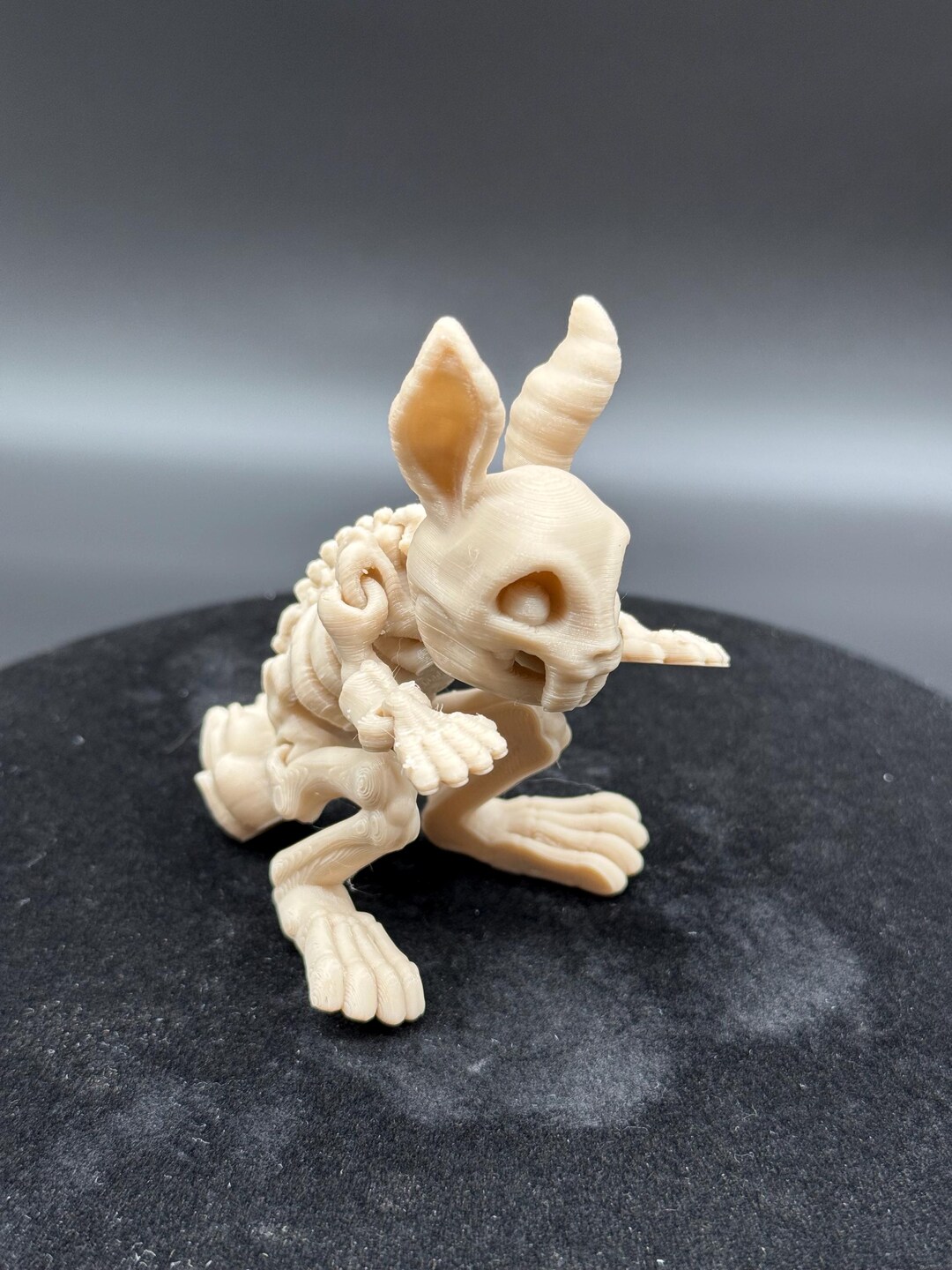 Skeletal Rabbit Articulated Figurine - Etsy