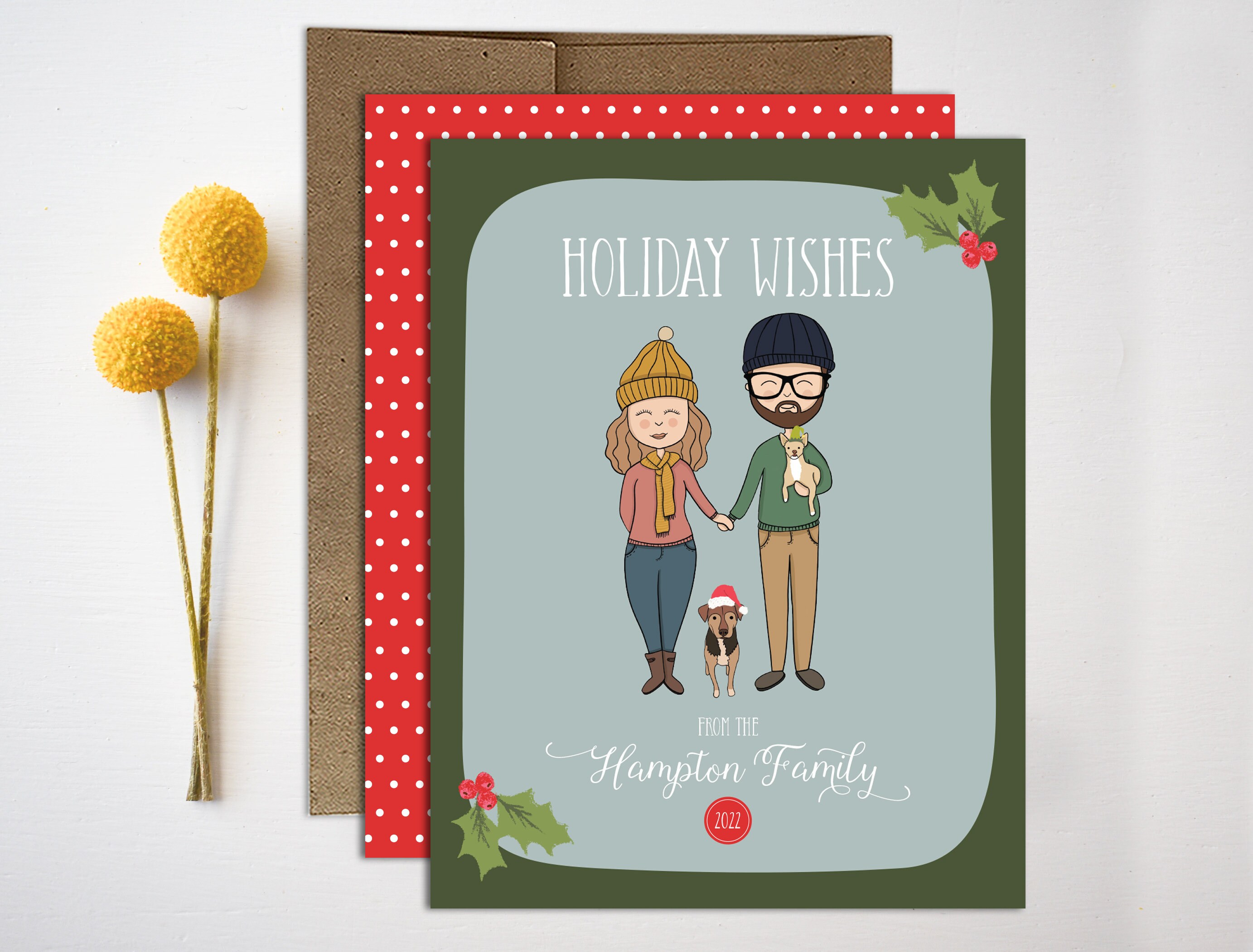 Family Holiday Greeting Cards