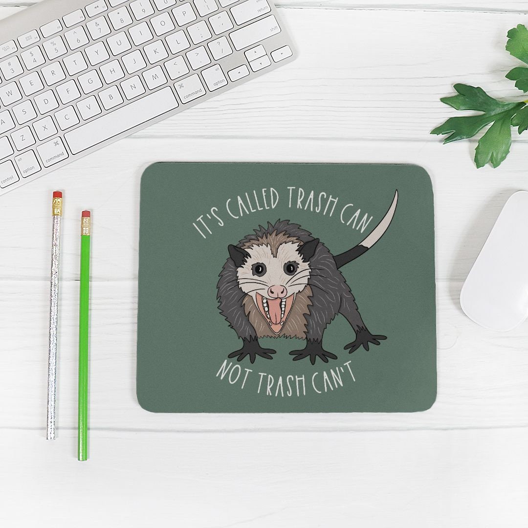 Possum Mouse Pad, Possum Pun, Cute Mouse Pads, Opossum - Etsy