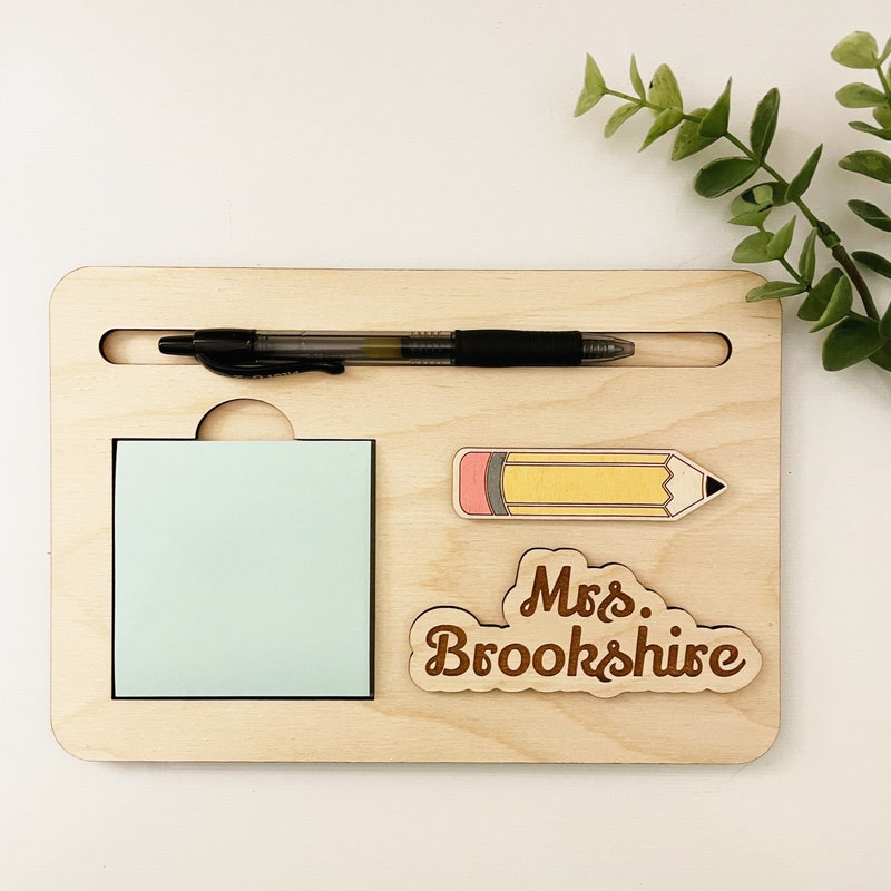 Note Card Holder - Etsy