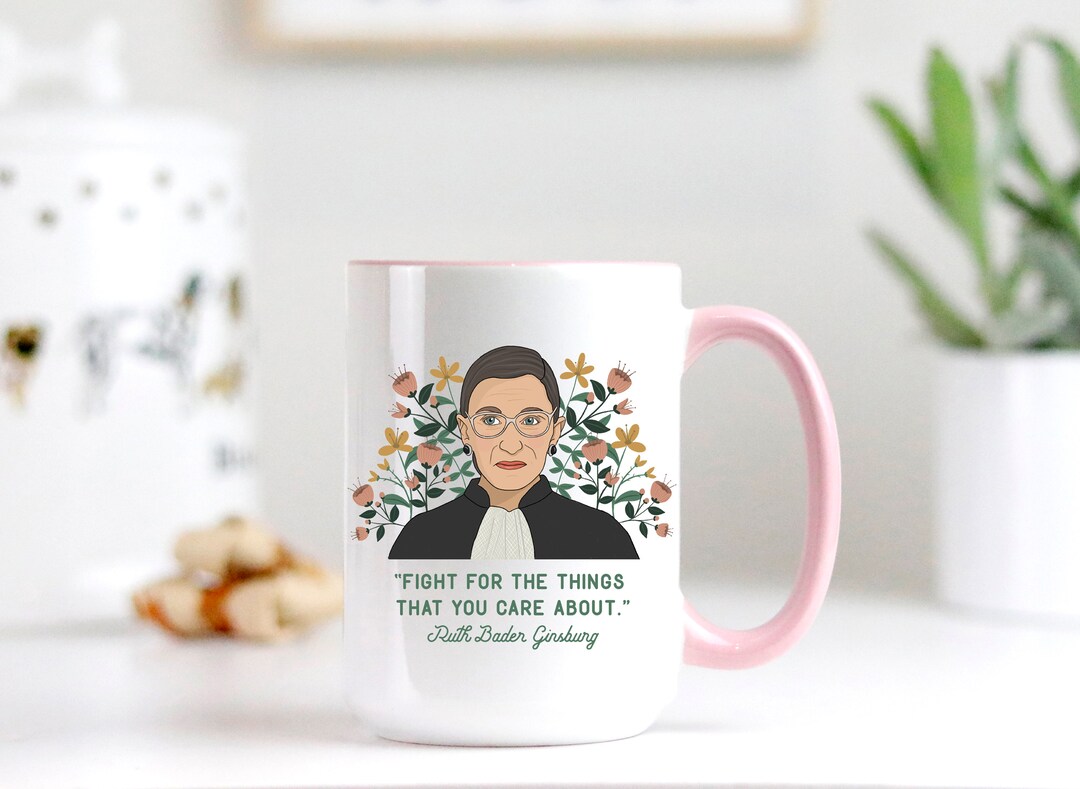 RBG Mug, Diversity, Ruth Bader Ginsburg, Feminism, Feminist Mug, Women ...
