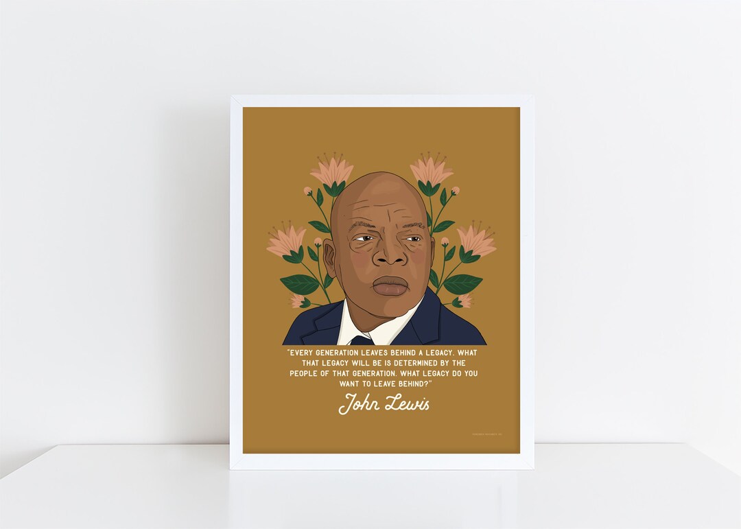 John Lewis Art Print - Etsy