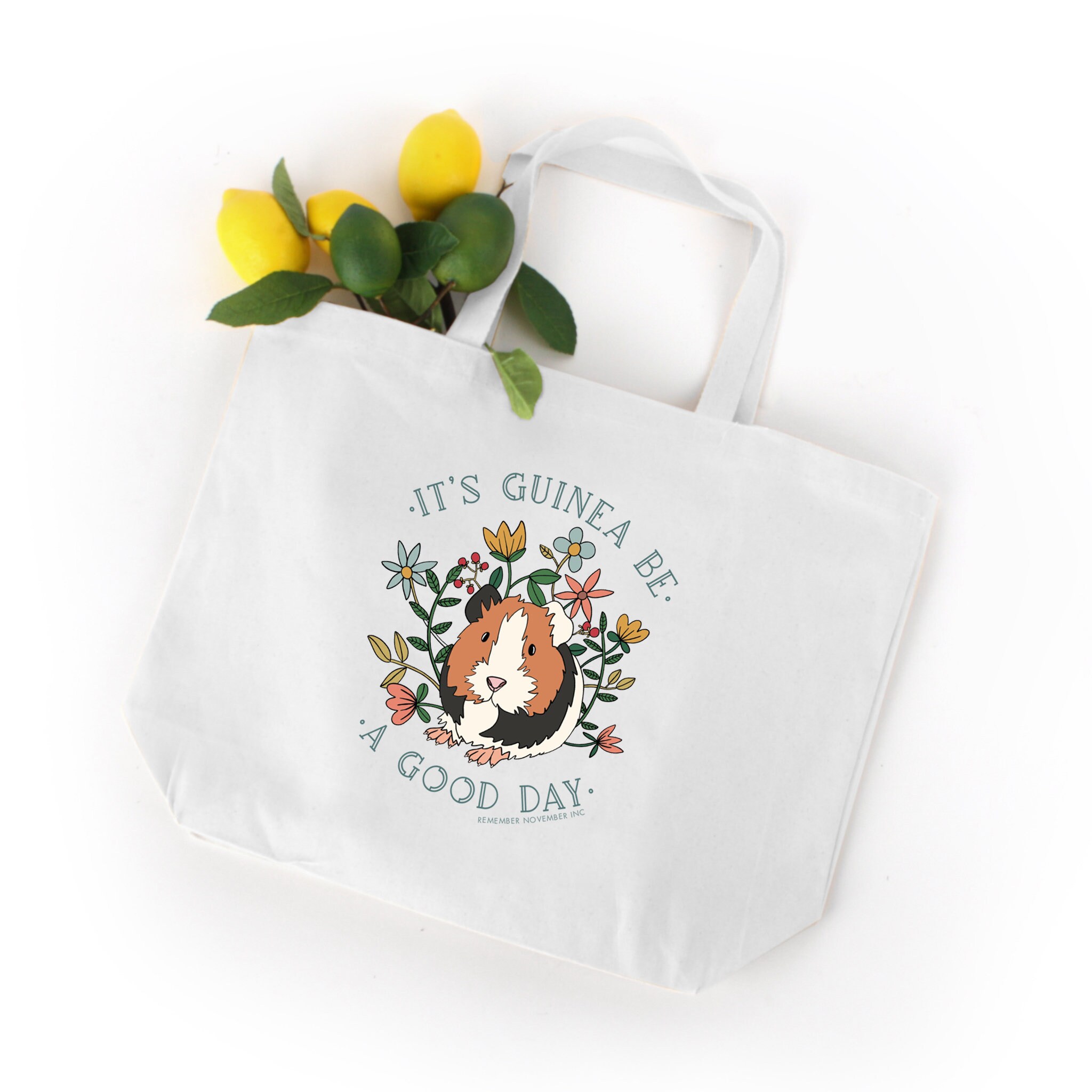 Guinea Pig Tote Bag It's Guinea Be a Good Day Funny Tote - Etsy Sweden