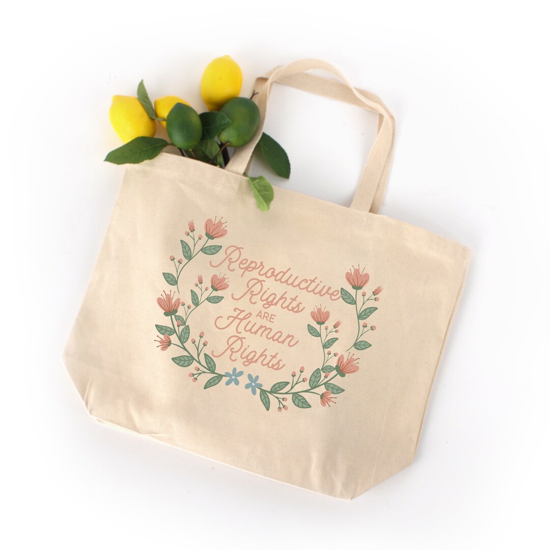 Reproductive Rights Tote Bag Feminist Tote Bag Feminism Tote Bag, Beach ...