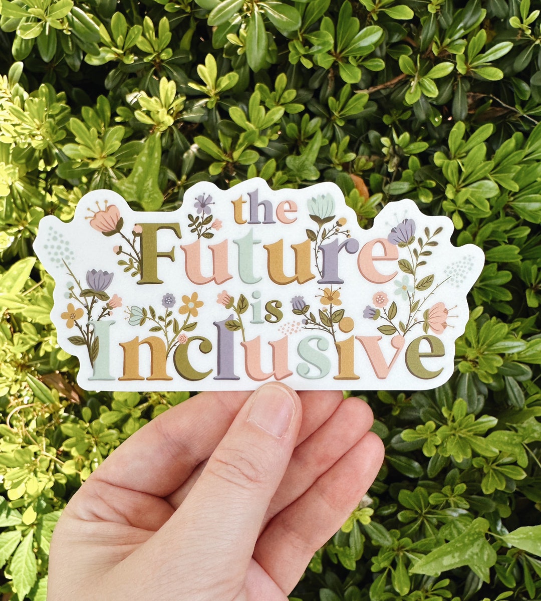 Inclusive Sticker, Diversity, Disability Awareness, LGBTQ, Human Rights ...