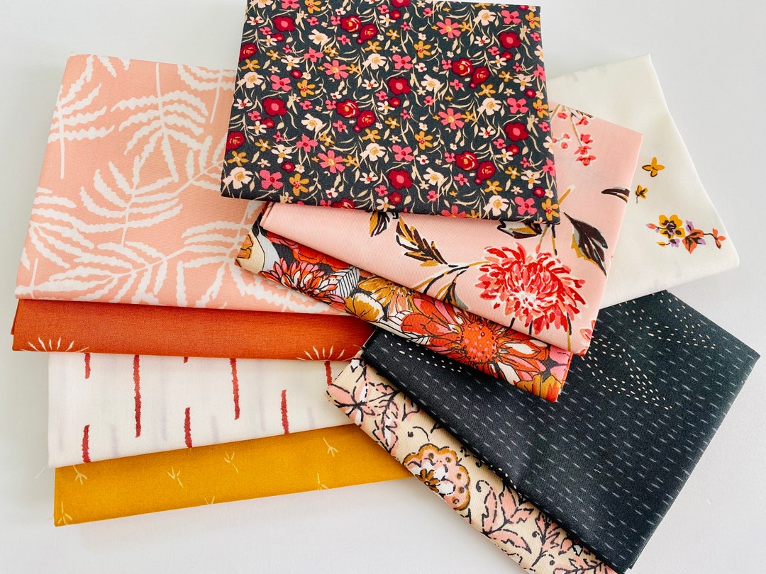 10 Fat Quarter Bundle Art Gallery Quilt Fabric, Color Master Sharon ...