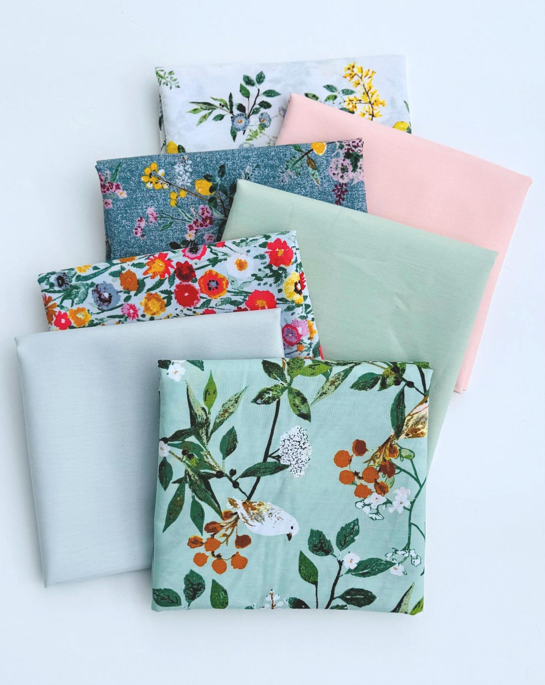 Curated Bundle, 7 Half Yard Cuts, Plentiful Collection Art Gallery ...