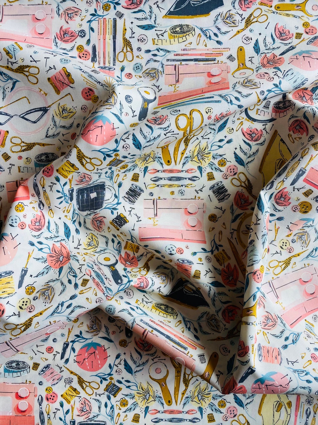 Sew Essentials, Sew Obsessed Collection Art Gallery Quilt Fabric ...